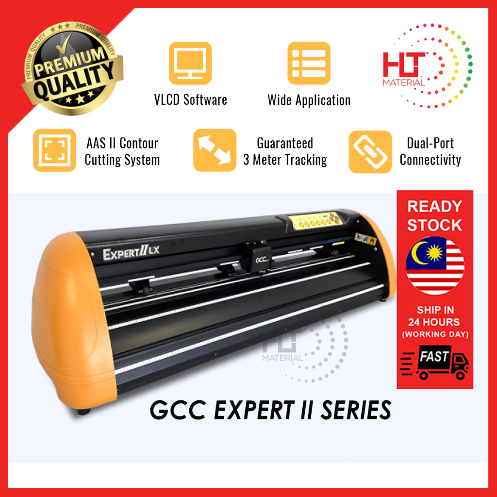 Plotter GCC EXPERT 24LX Fast Cutting Sticker Machine Mesin Potong ...