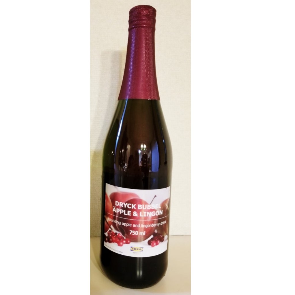 Dryck Bubbel Apple & Lingon, ( Sparking Apple & Lingonberry Drink ...
