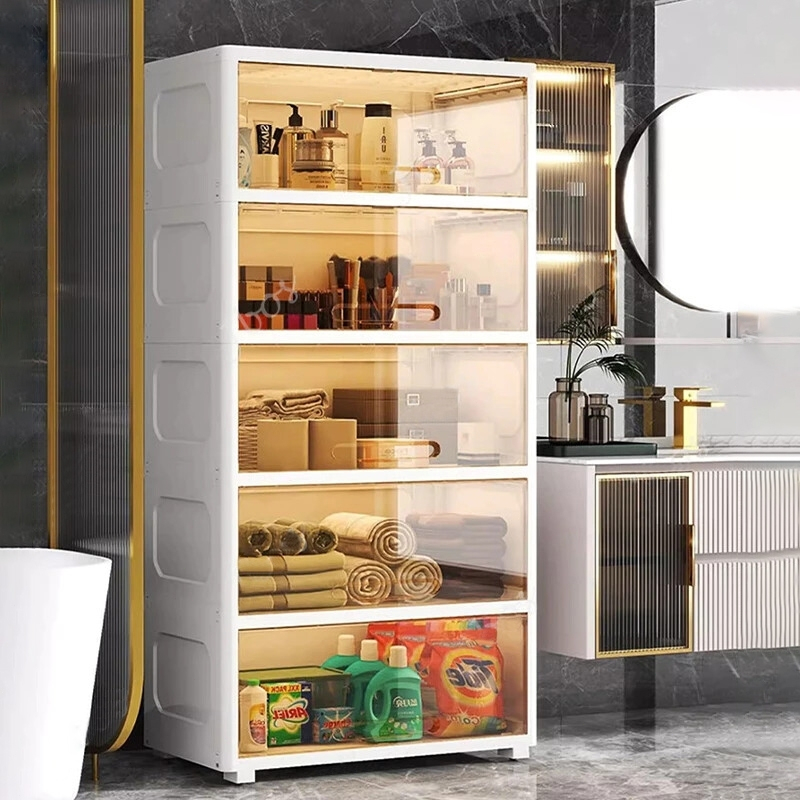 【New store activity】 Foldable Large Space Transparent Kitchen Storage ...