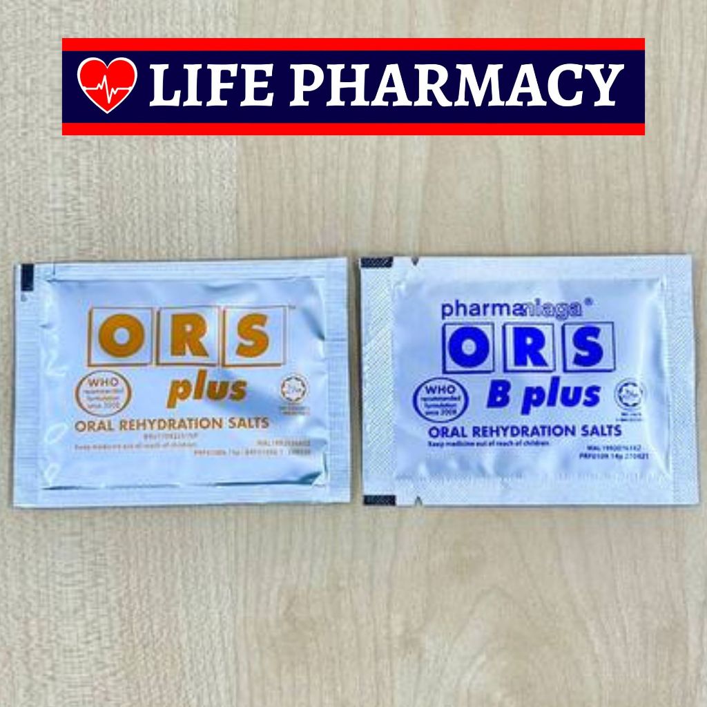 (KKM Approved) ORS Oral Rehydration Salts (Orange/Plain) [Exp:03/2026] | Shopee Malaysia