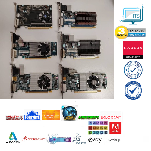 1️⃣Sapphire R7 2402️⃣Sapphire R5 2303️⃣Sapphire HD73504️⃣Fujitsu ...