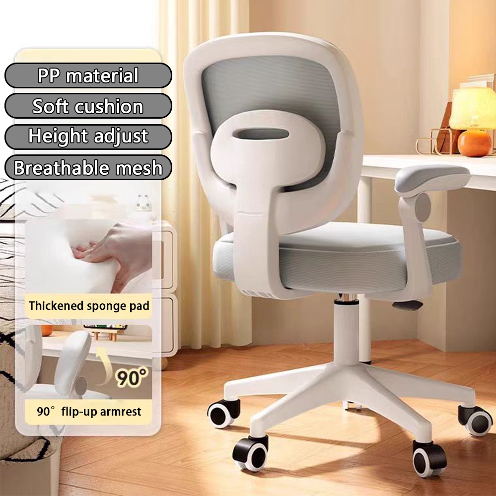 Kids Learning Chair With Wheels Ergonomic Office Height Adjustable ...