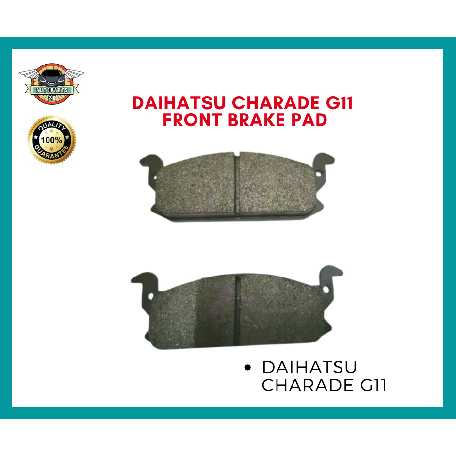 Daihatsu Charade G11 Front Brake Pad | Shopee Malaysia