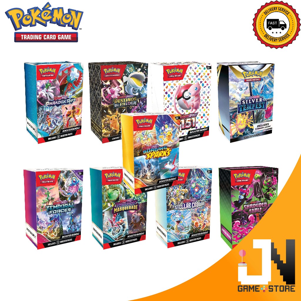 Pokemon Surging Sparks | Stellar Crown | Shrouded Fable | Temporal ...