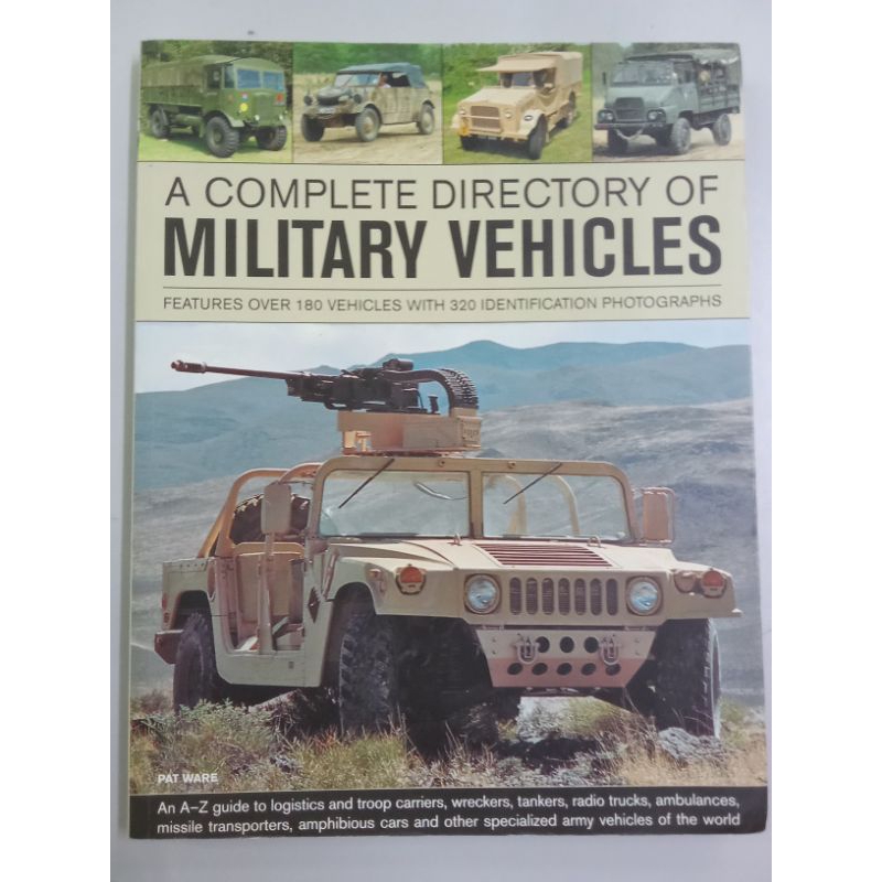 A complete directory of military vehicles- Pat Ware | Shopee Malaysia