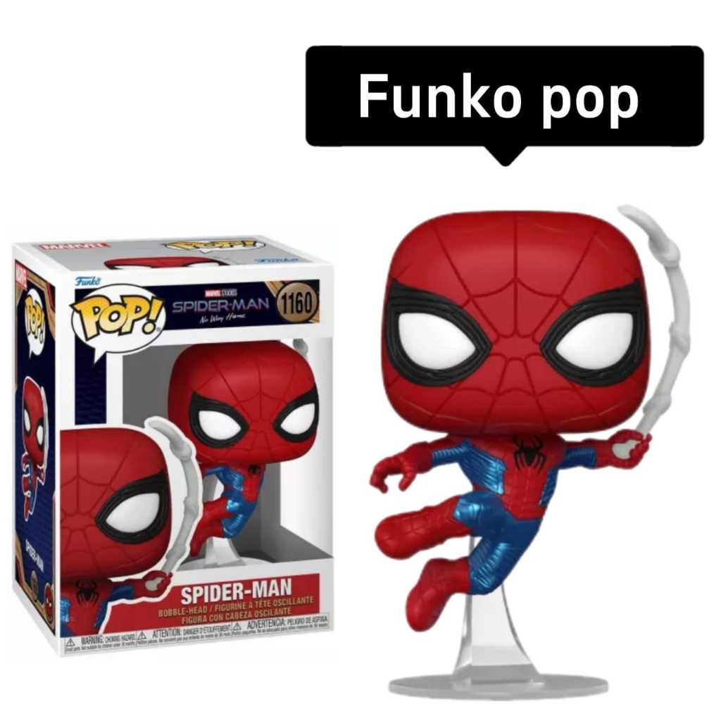 Original Funko Pop! Marvel Spider-Man 1160 Spider-Man Collectible ...