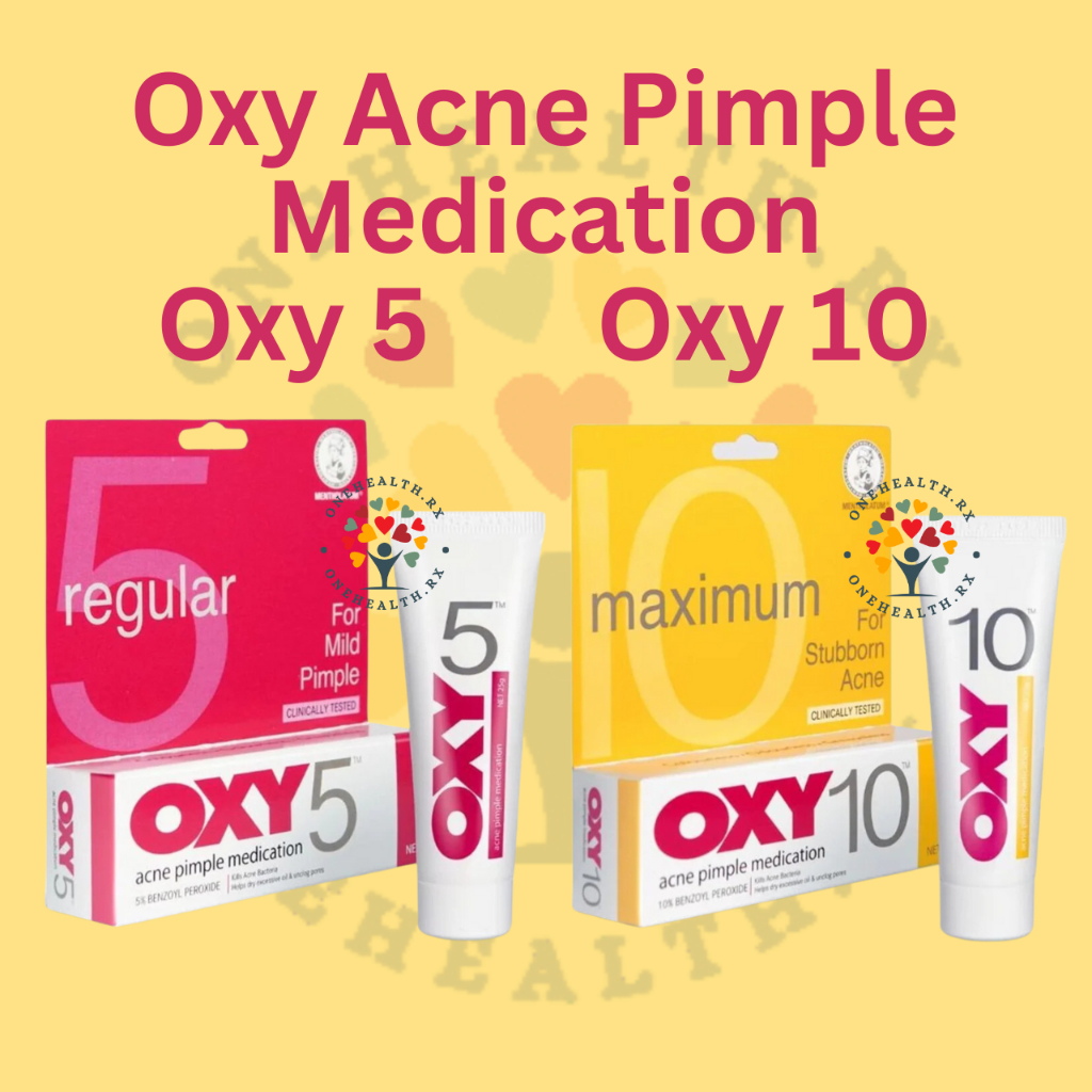 OXY Ubat Jerawat Acne Pimple Medication 5/10/Cover-Up/Nose Pore Strip ...