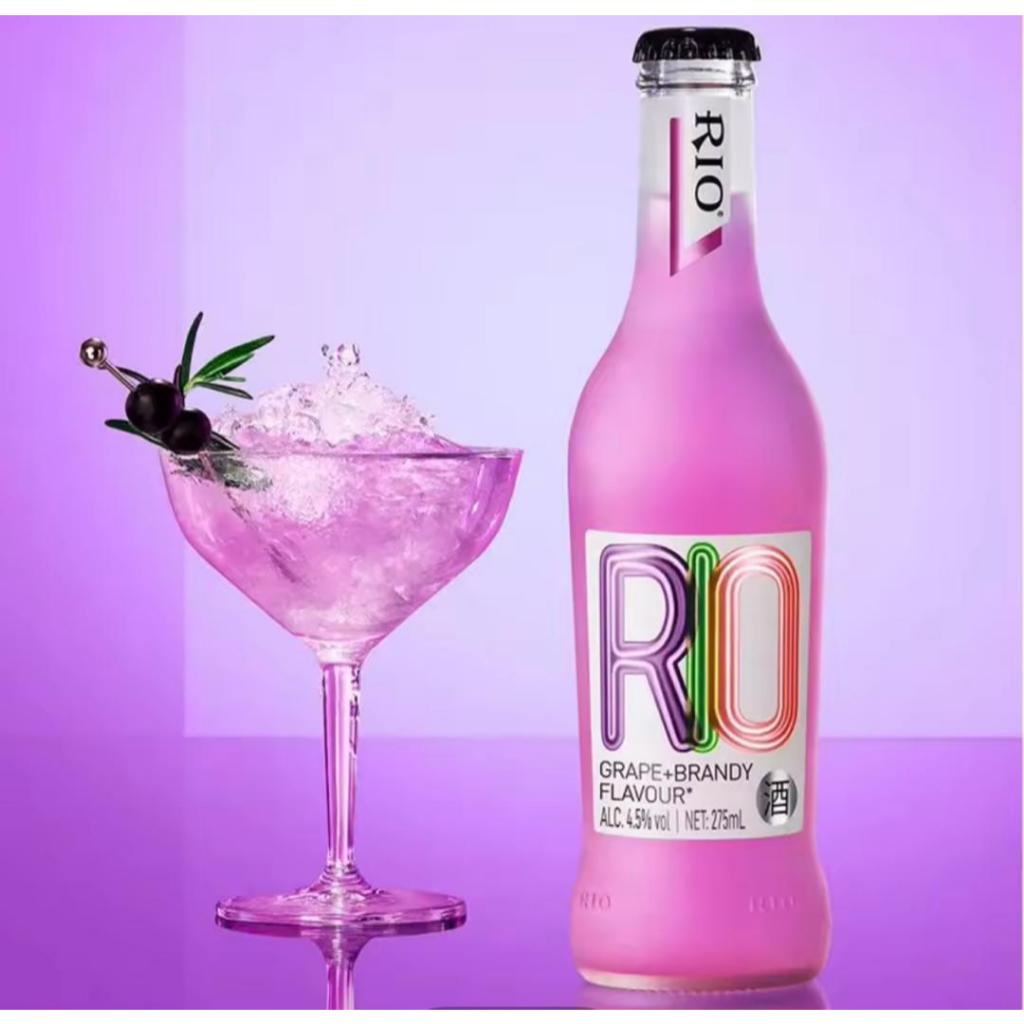 (331020)RIO锐澳鸡尾酒经典玻璃瓶 紫葡萄風味 275ml expiry date 21-october-2025 | Shopee Malaysia