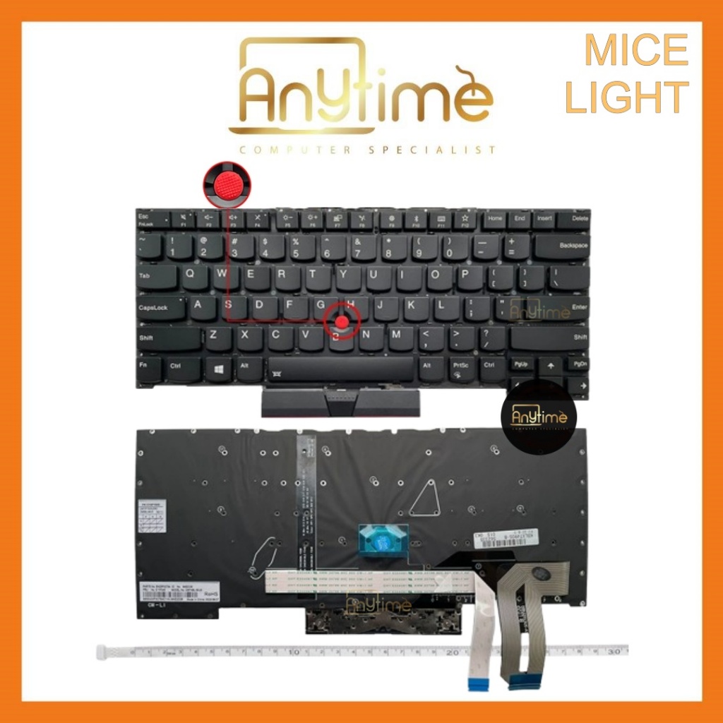 Replacement Keyboard for Lenovo Thinkpad T490s T495 T495s, T14s Gen 1 ...