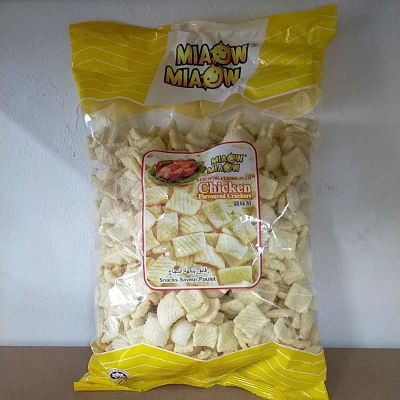 Miaow-Miaow Keropok Perisa Ayam -450g | Shopee Malaysia