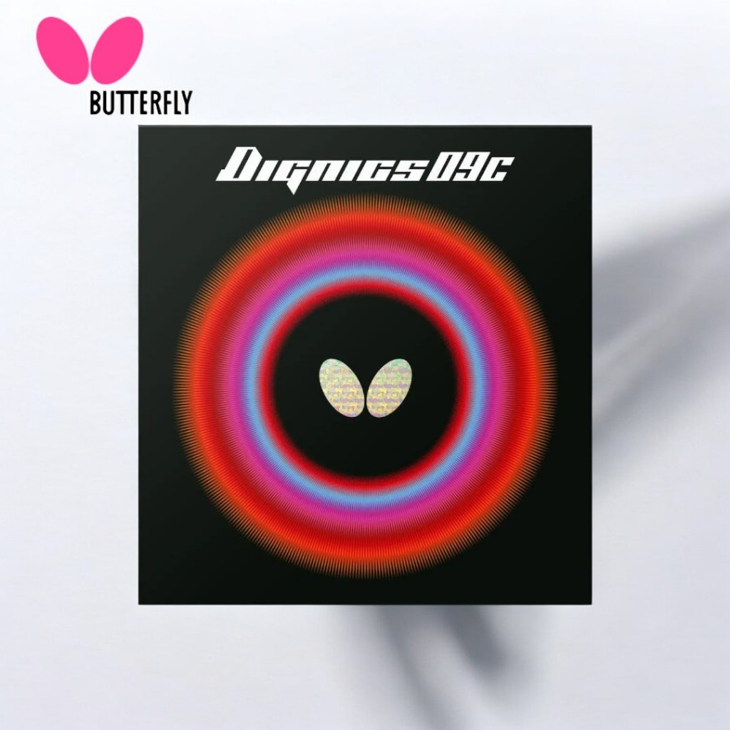 Butterfly Table Tennis Rubber Dignics 09C Red Extra thick(2.1mm) 06070 | Shopee Malaysia
