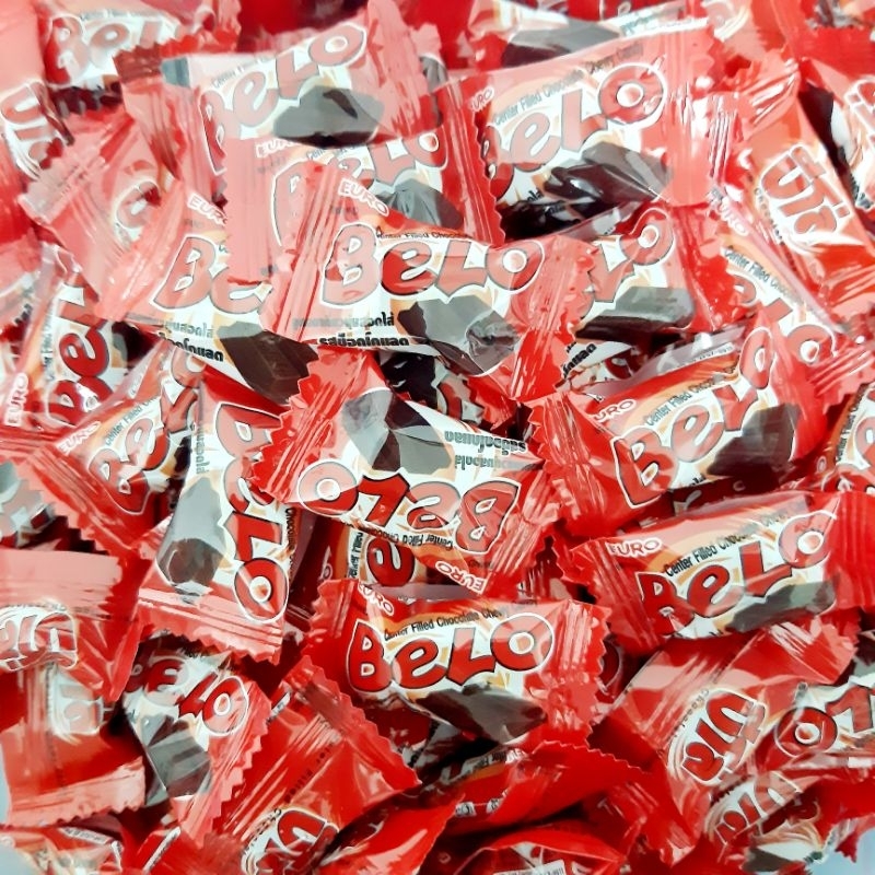 Belo Center Filled Chocolate Chewy Candy 25pcs / 100pcs | Shopee Malaysia