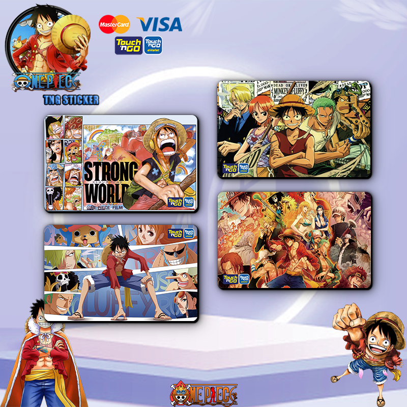 ONE PIECE (Series 2) TNG Sticker - Tng Touch N Go Sticker/Bank Card ...