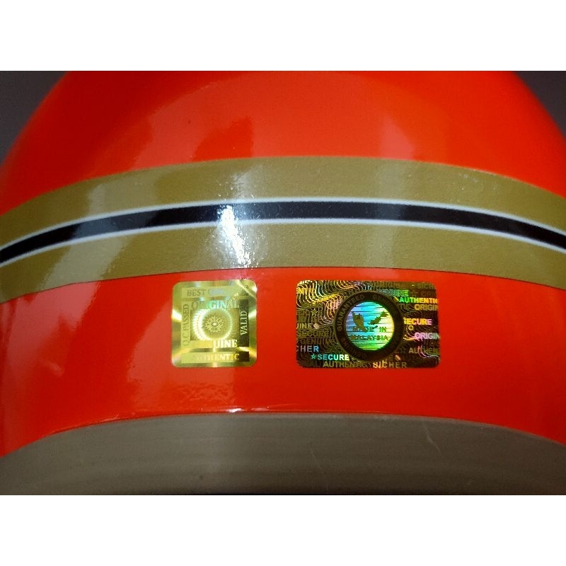sticker custom sirim helmet dumy, made in Malaysia & original genuine ...