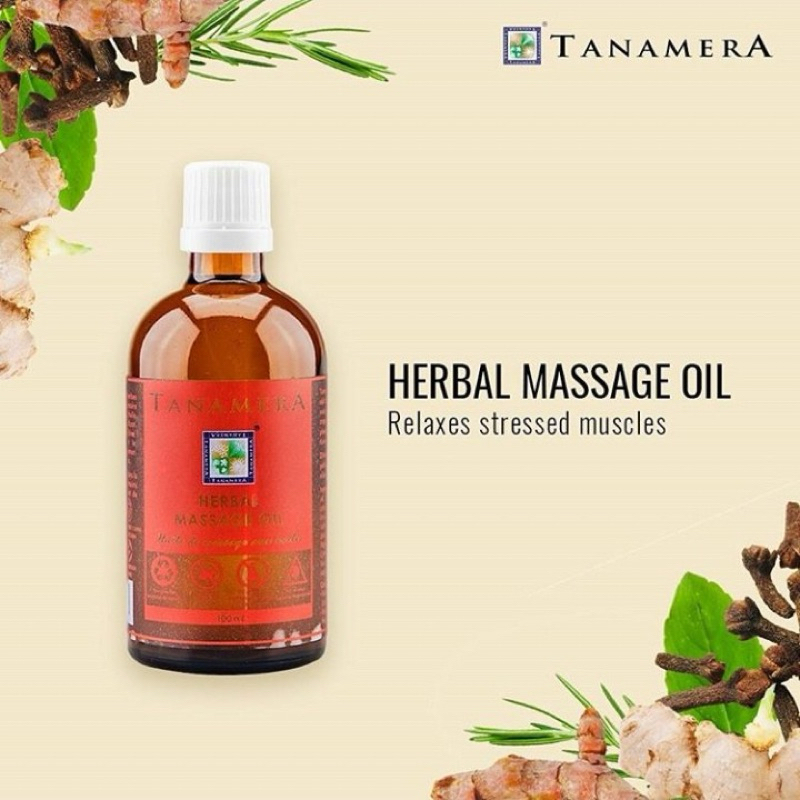 Tanamera Herbal Massage Oil 100ml Shopee Malaysia 9700