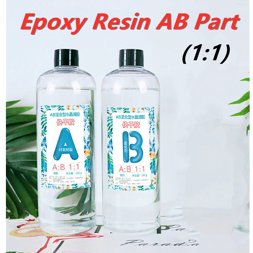 Art Work Modeling Epoxy Resin AB Part Formula (1:1) | Shopee Malaysia