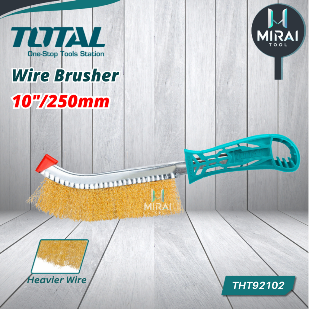 TOTAL THT92102 Wire Brusher 250MM | Shopee Malaysia