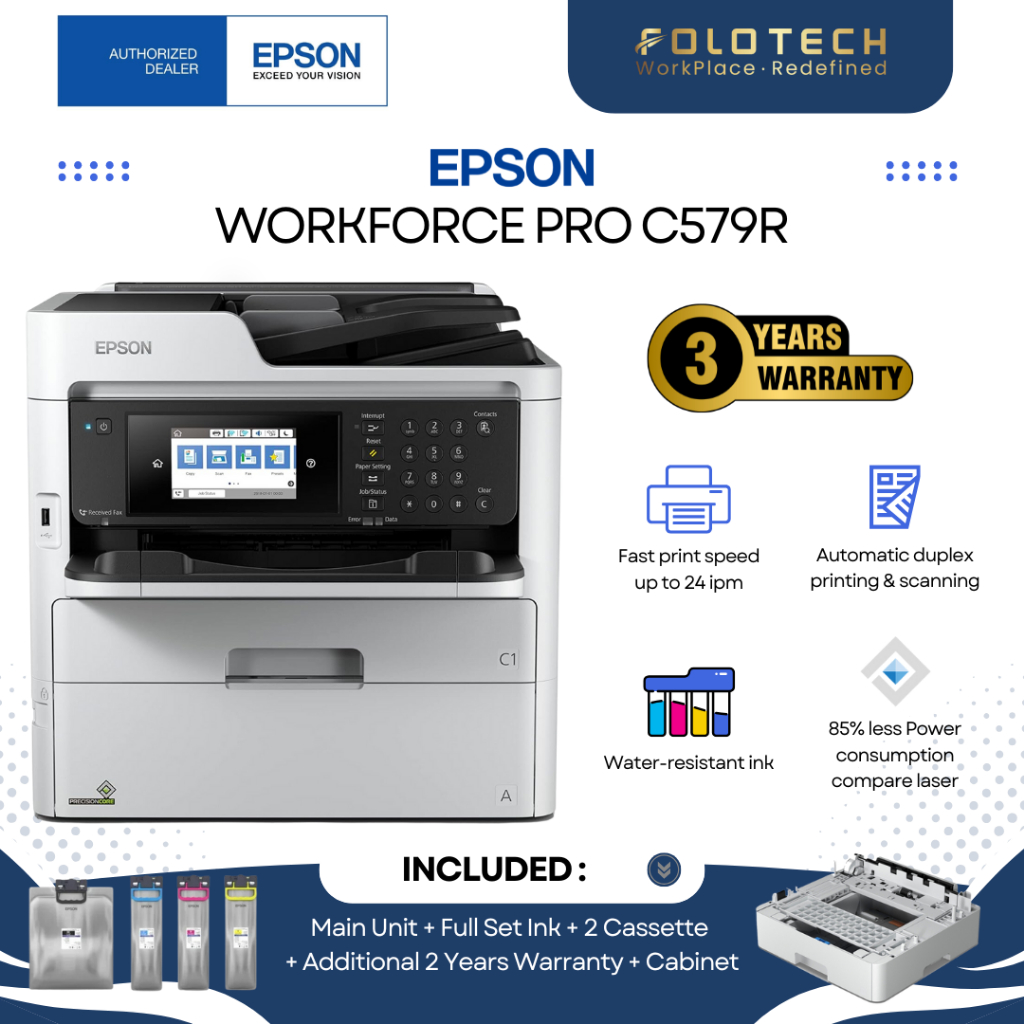 Photocopier Machine | Epson Workforce Pro C579R | All-In Package ...