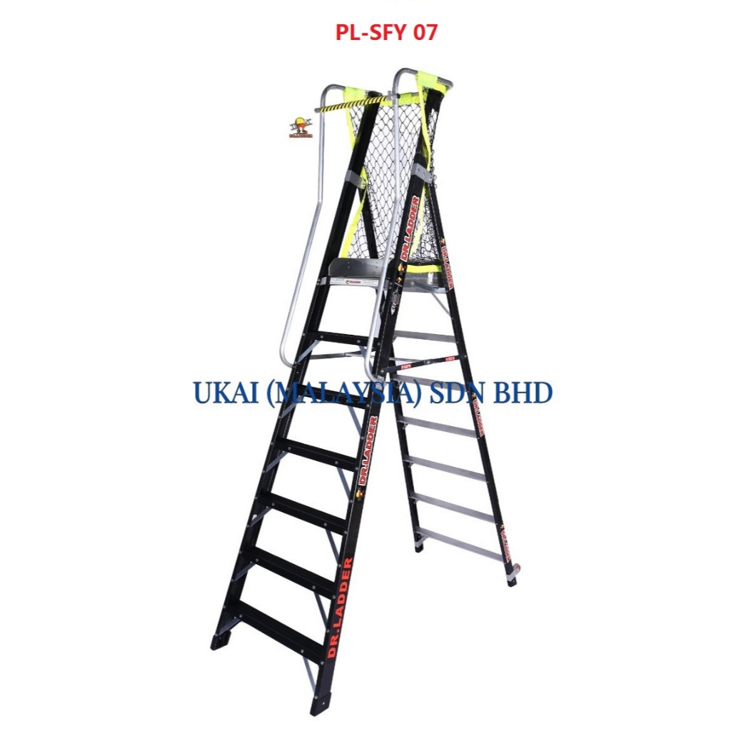 DR LADDER FIBREGLASS PLATFORM LADDER -PL-SFY 07 | Shopee Malaysia