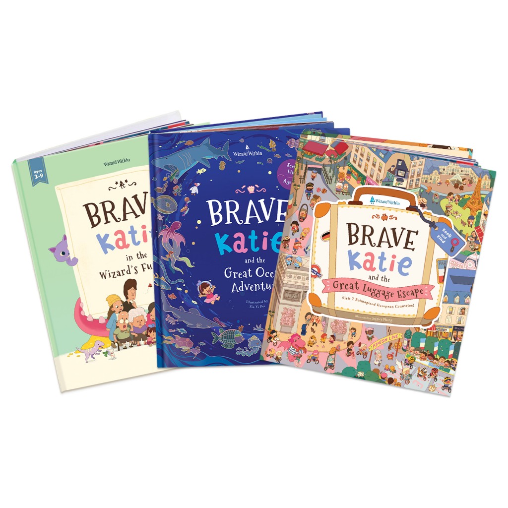 Brave Katie 3-in-1 Bundle Set | Search-and-Find Storybook | Children's ...