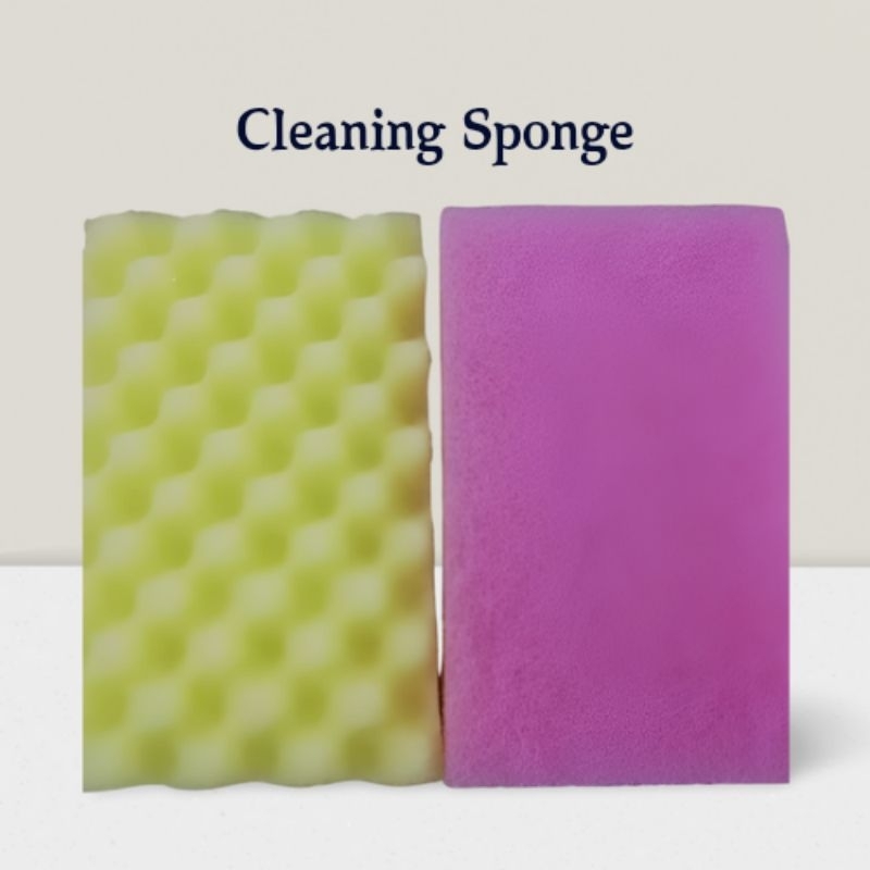 Cleaning Sponge Brush Stainless Steel Scouring Pad Scrubber Span ...