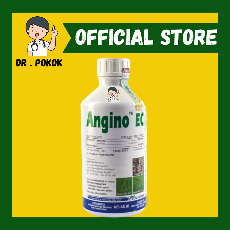 [ORIGINAL] 1L ANGINO EC ADVANSIA (PADI ANGIN) PRETILACHLOR 30.8% Racun ...