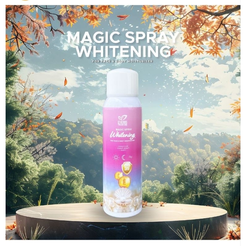 DHERBS MAGIC SPRAY WHITENING BY DATO ALIF SYUKRI TERLAJAK LARIS ...