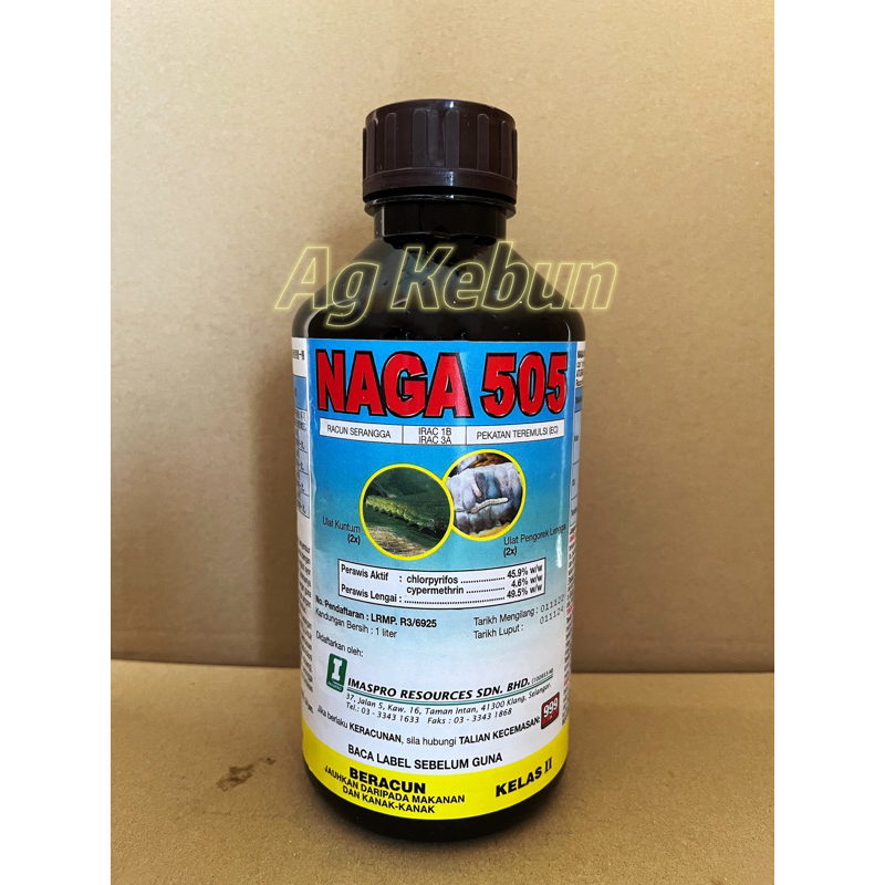 1L Racun Serangga Naga 505, Kenrel 505, Energy 505 | Shopee Malaysia