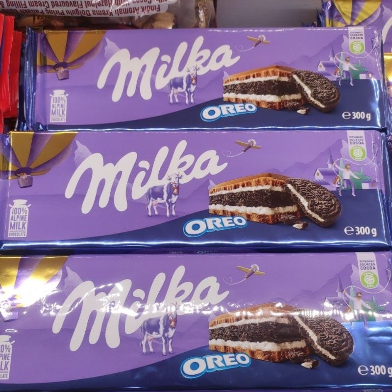 Milka Tablet Chocolate Bar Oreo 300g(Australia) | Shopee Malaysia