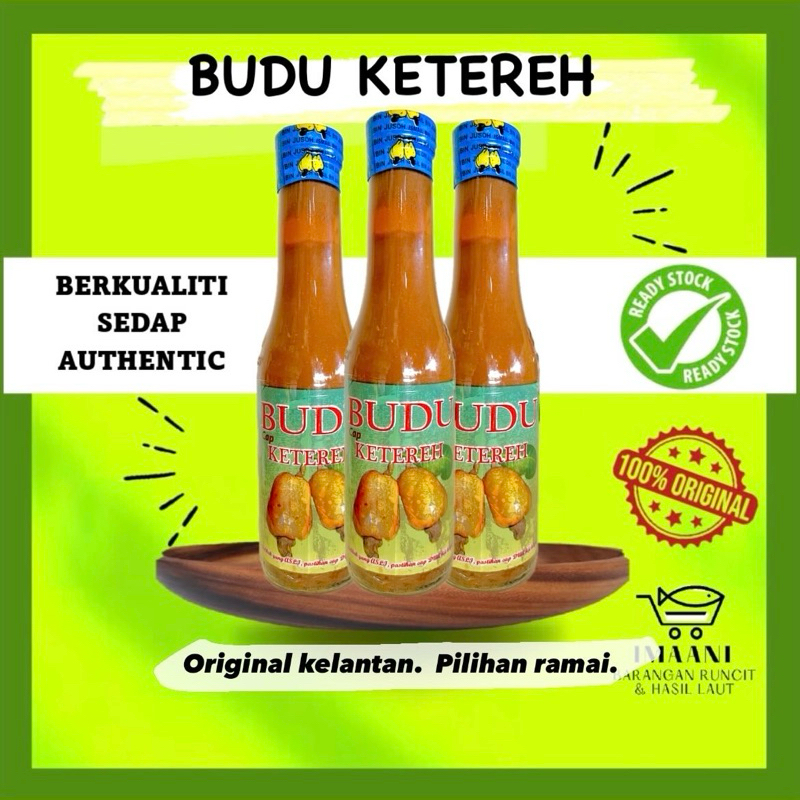 BUDU KETEREH | BUDU CAP KETEREH ORIGINAL KELANTAN | Shopee Malaysia