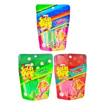 [VIRAL] BEARDY SOUR TAPE 100G (QUATTRO / STRAWBERRY / APPLE) JAJAN ...