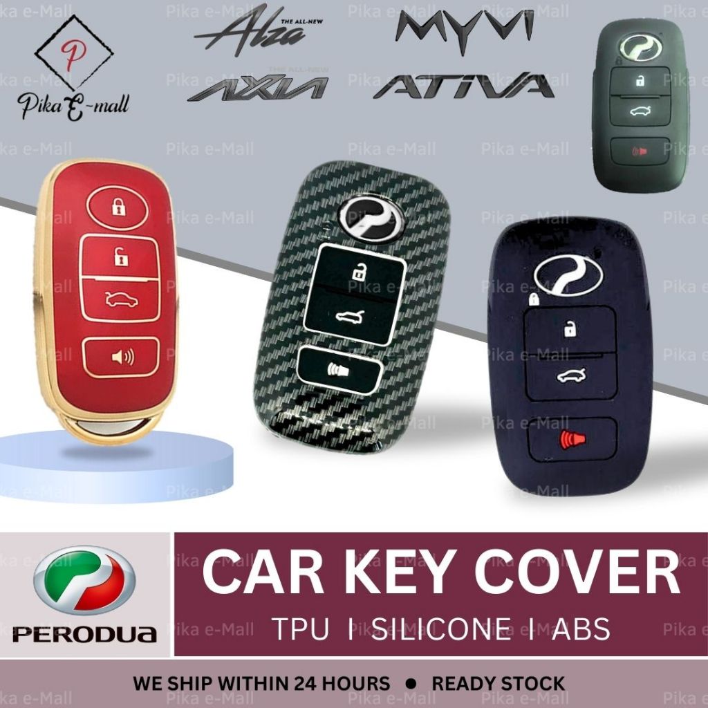 Perodua Alza Ativa Axia Myvi Key Cover 2024 2025 Keyless Remote Perodua ...