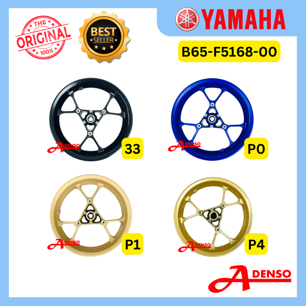 NVX155 AEROX155 NVX CAST WHEEL FRONT SPORT RIM , DEPAN (YAMAHA100 ...