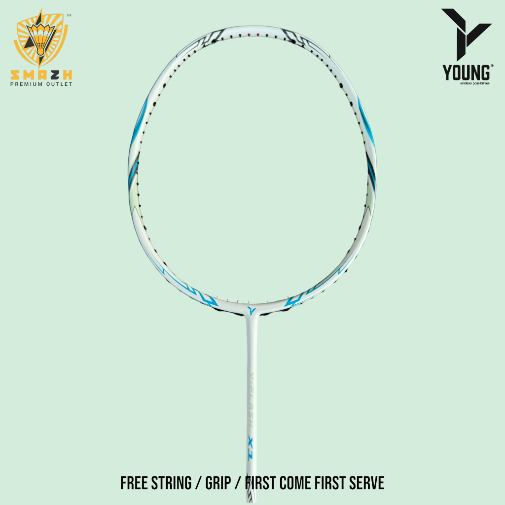 YOUNG Y-FLASH X1 / X2 / X3 LIGHT WEIGHT BADMINTON RACKET | Shopee Malaysia