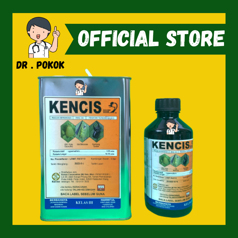 [ORIGINAL] 1L & 4L KENCIS KENSO (Sama Hextar CMC Cyper) Cypermethrine 5 ...