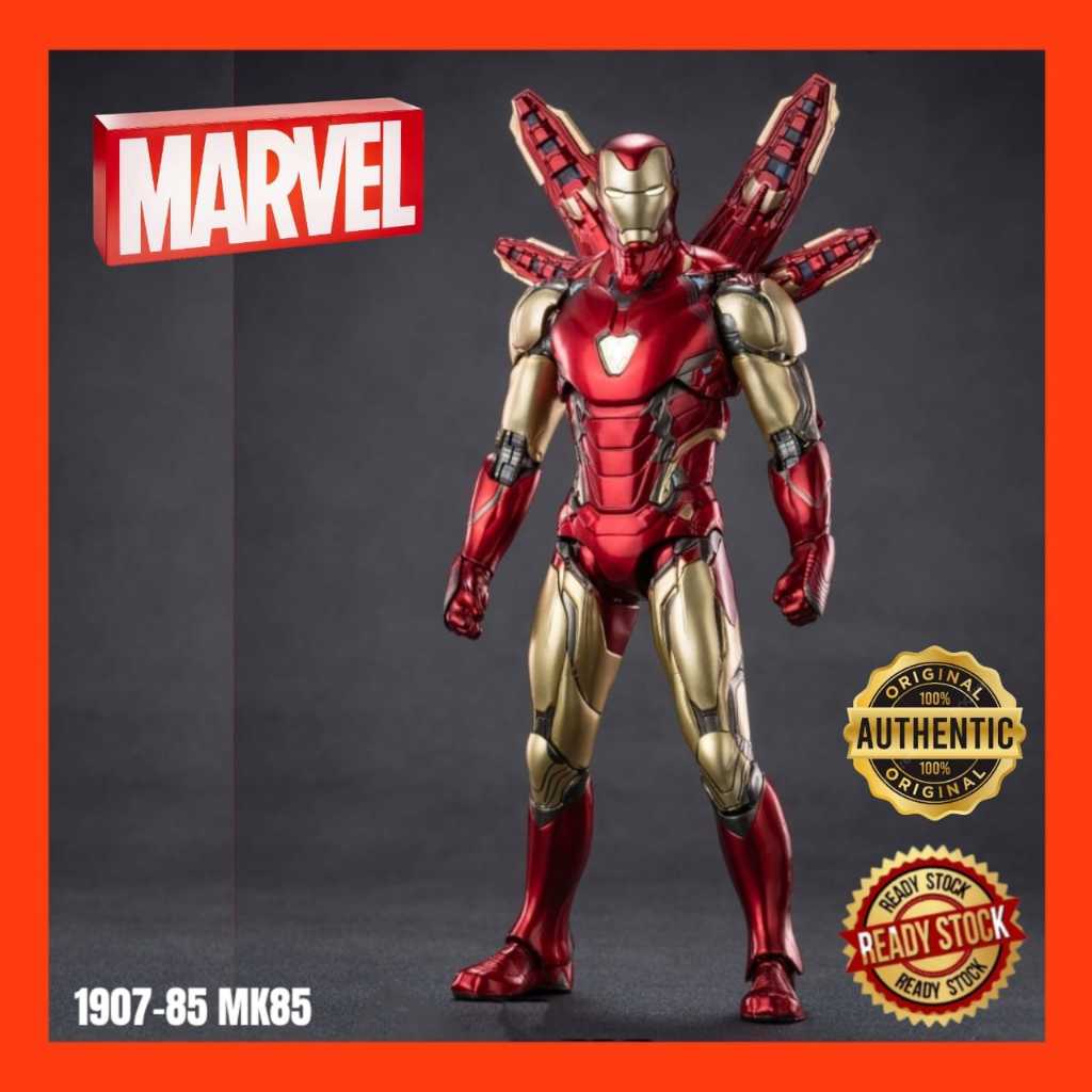 * READY STOCK * ZD TOYS Marvel Legends Series Iron Man MK85 With LED Lighting Function | Shopee ...