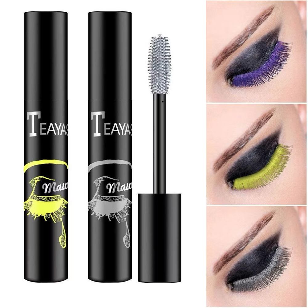 🇲🇾 TEAYASON Mascara Long Lasting Thick Eyelash Waterproof Gold Purple ...