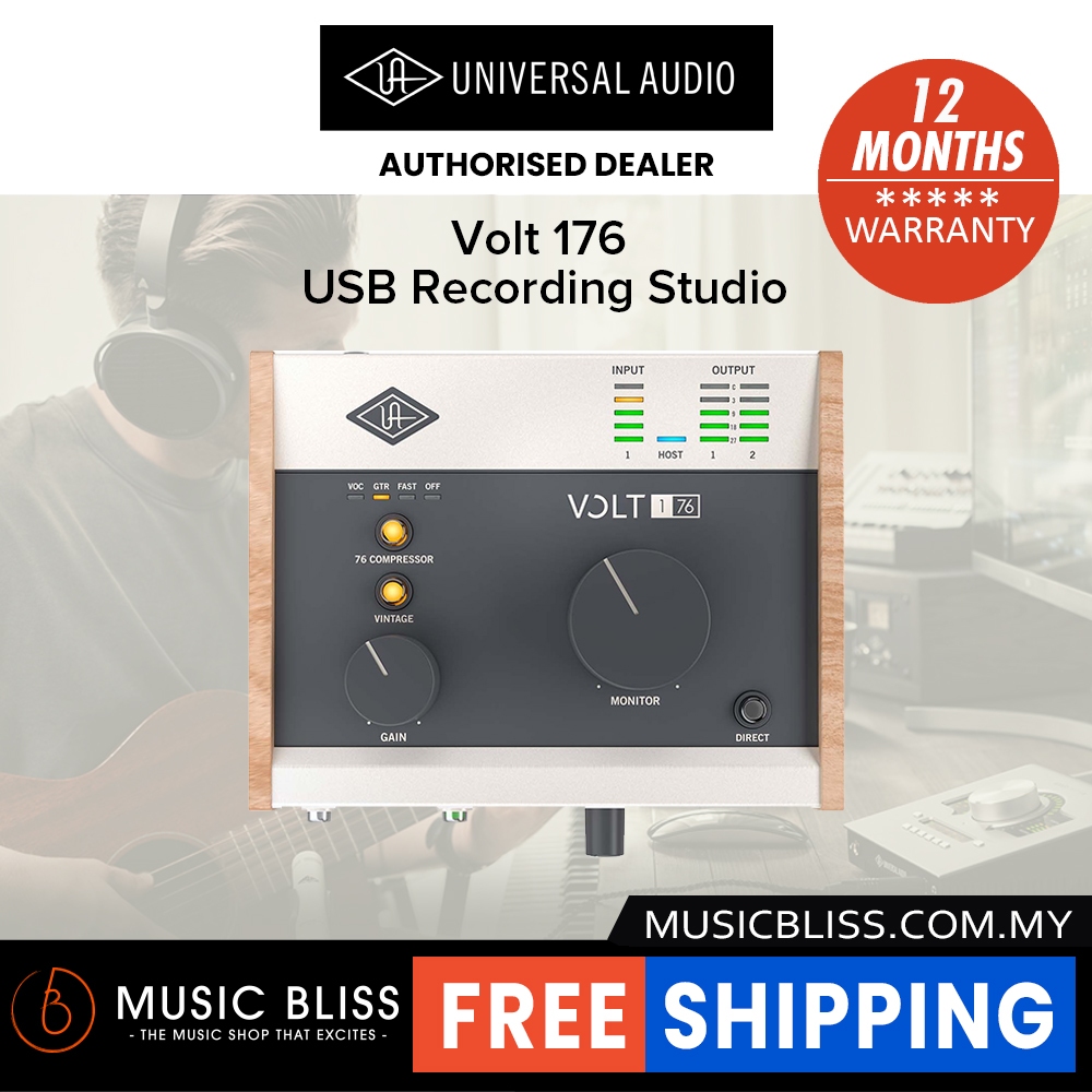 Universal Audio Volt 176 USB-C Audio Interface (Volt176) | Shopee Malaysia
