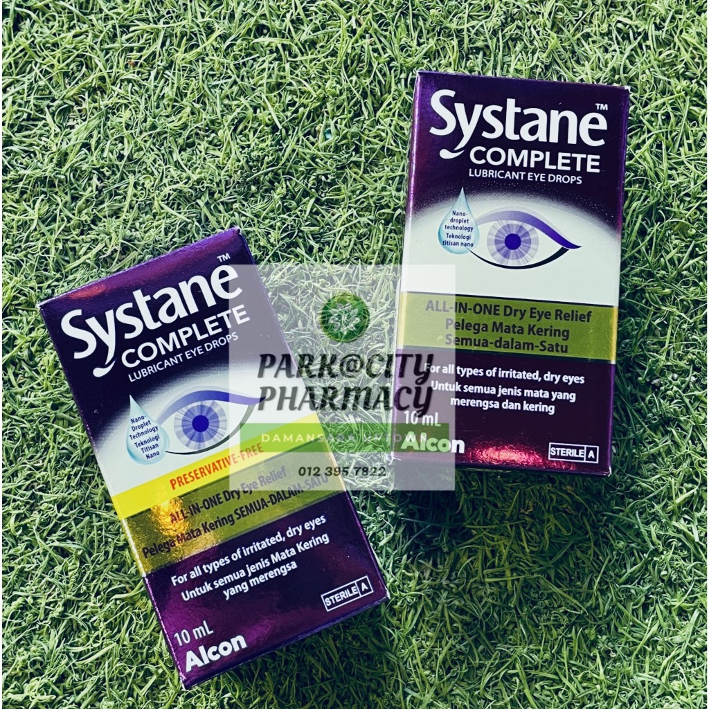 Alcon Systane Complete 1501/ Systane Complete Preservative Free 9540 ...