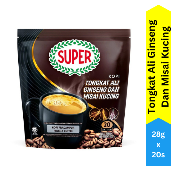 SUPER Ayu 5in1 Coffee with Kacip Fatimah and Collagen Kopi Pracampur ...