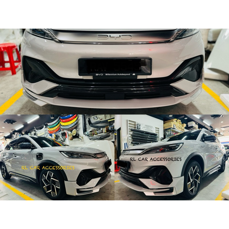 BYD ATTO 3 2023 - 2025 Z design body kit Bodykit front side rear skirt ...