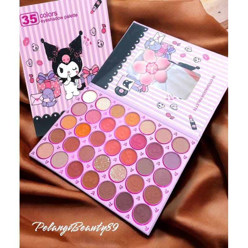 KUROMI EYESHADOW PALETTE 35 COLOR | Shopee Malaysia