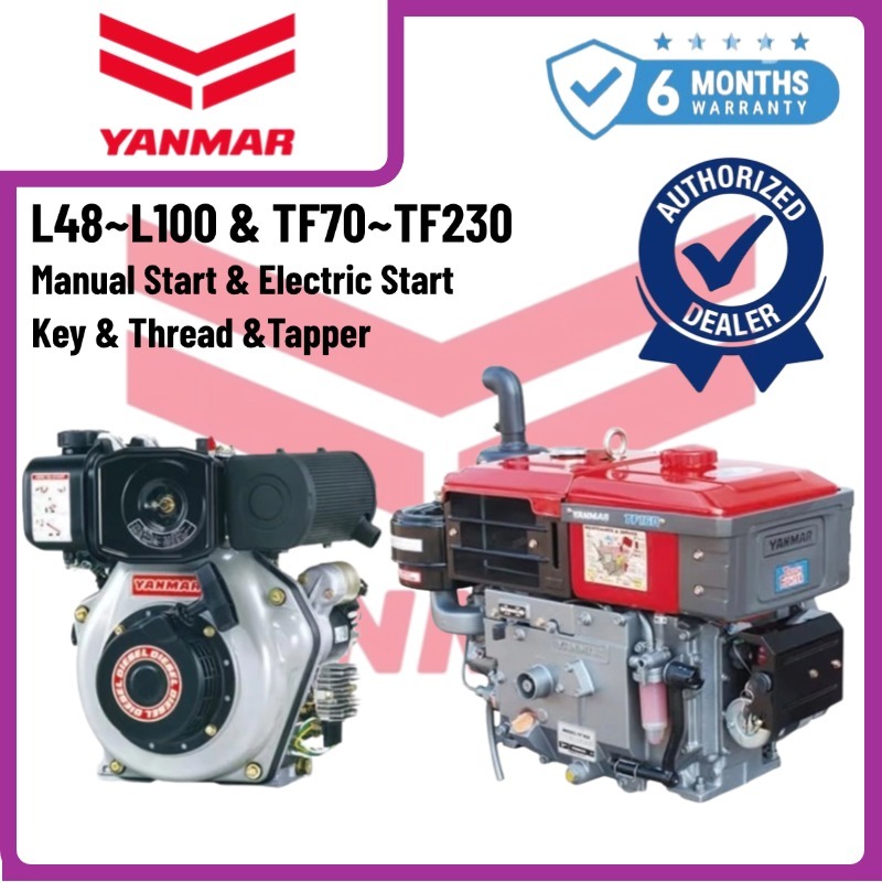 Original Yanmar Deisel Engine L48N~L100N & TF70~TS230 Manual/Electric ...