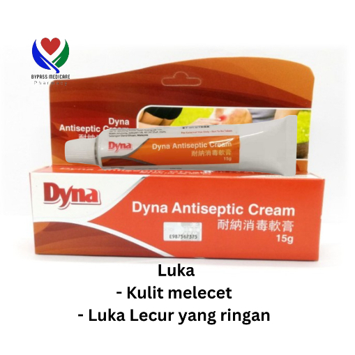 [DYNA] Antiseptic Cream (Krim Antiseptik(15g) | Shopee Malaysia