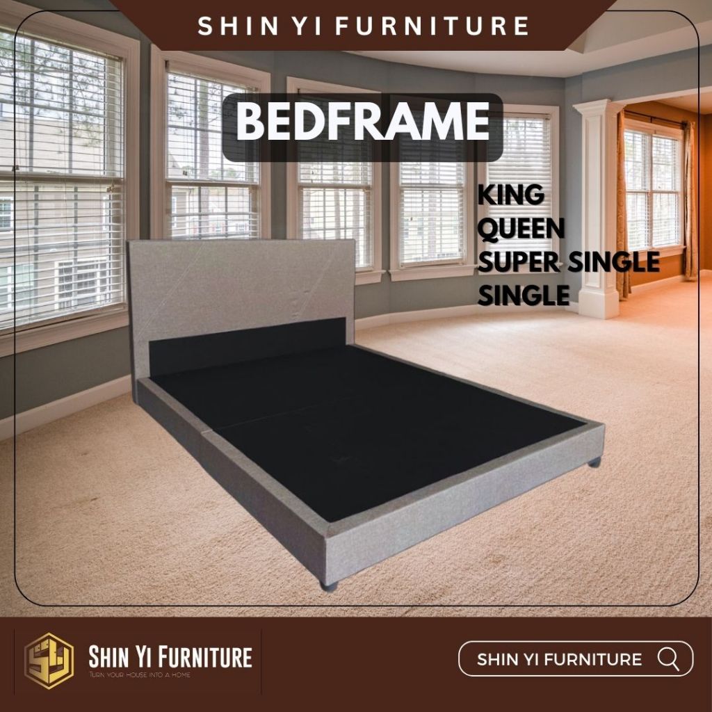 [SARAWAK] BEDROOM BEDFRAME/KATIL QUEEN KING SUPER SINGLE SINGLE ...