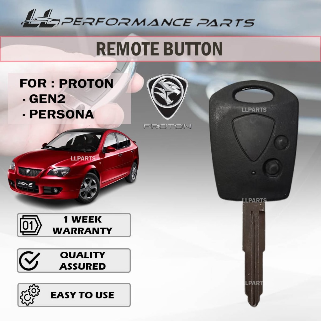 Proton Gen2 Gen 2 Persona Remote Button With Key Car Alarm Remote ...