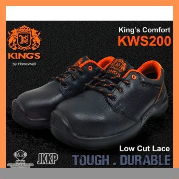 [READY STOCK] KING'S KWS200 -LOWCUT / KWS205 -HIGHCUT SAFETY FOOTWEAR ...