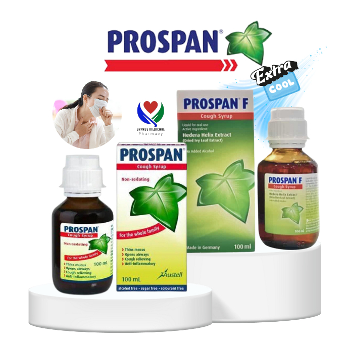 PROSPAN/PROSPAN F COUGH SYRUP 100ML (HEDERA HELIX EXTRACT) | Shopee ...