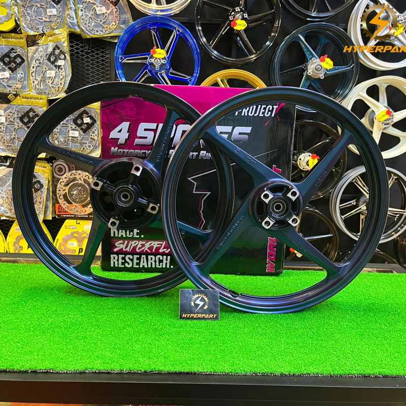 SUPERFLY PROJECT X SPORT RIM 4BATANG CHAMELEON SE GREY BLACK Y15ZR LC4S ...