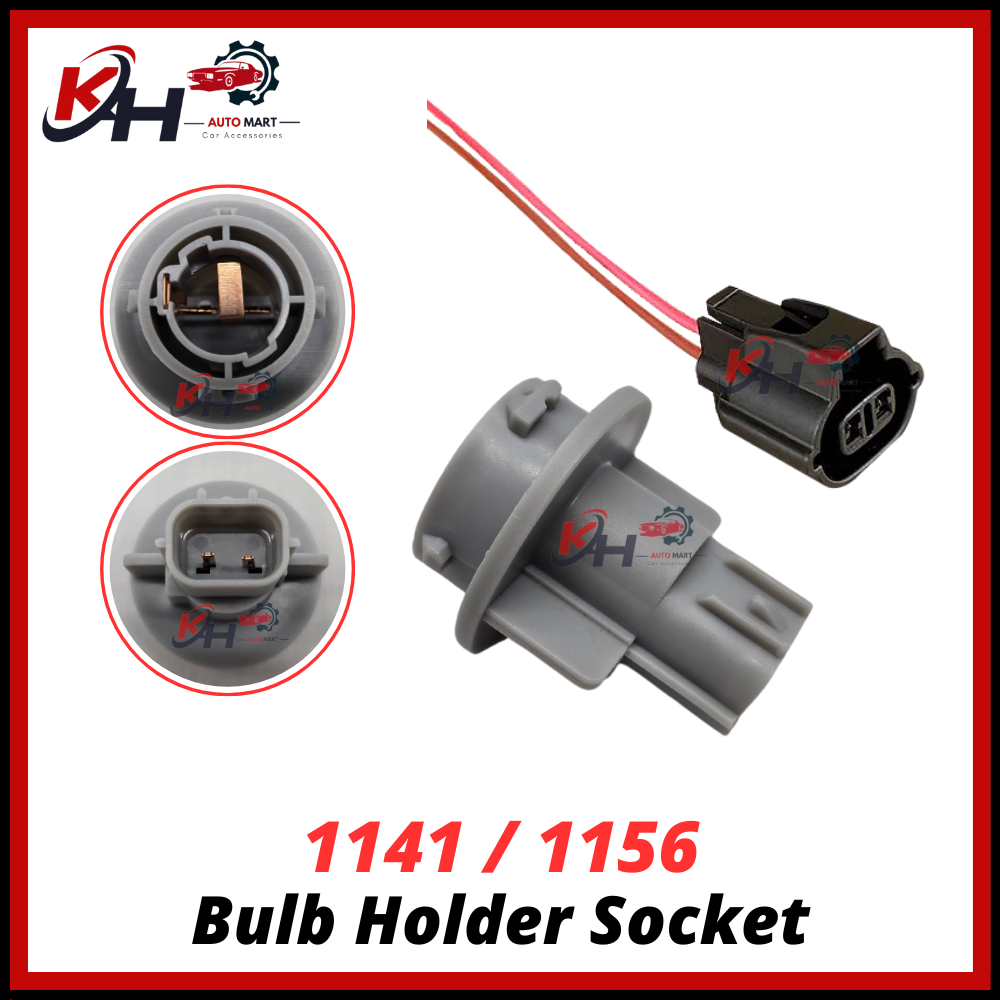 ORIGINAL 1141 1156 Bulb Socket Plug n play Car Lamp Signal Lights ...